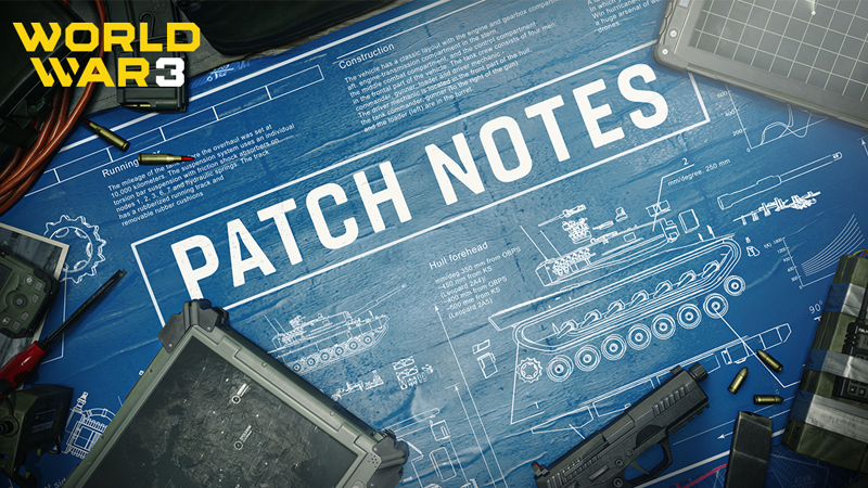 World War 3 - Closed Beta Test (CBT) Patch Notes - 26/01/2022 - Steam News