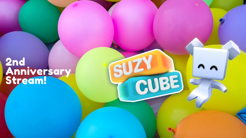 Suzy Cube - 2nd Anniversary Publisher/Dev Stream - Steam News