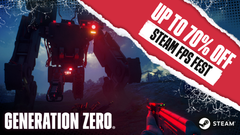 Generation Zero® - Save up to 70% on all DLC in the FPS Sale! - Steam News