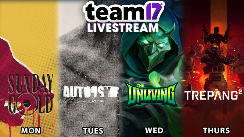 Team17 Digital - Team17 Stream Week! - Steam News