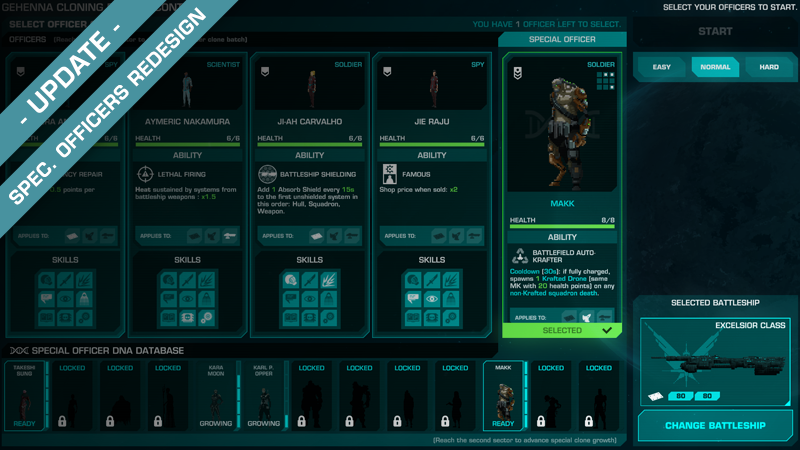 Crying Suns - Update: Redesign of special officers availability, new ...