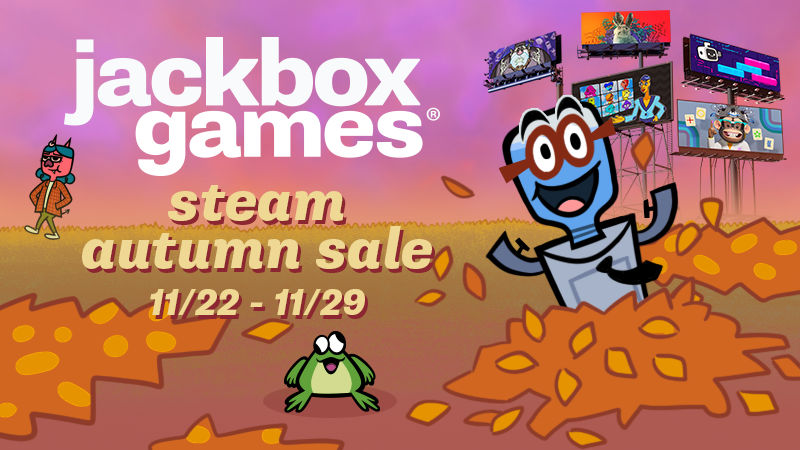 Official Jackbox Games - Jackbox Games Steam Autumn Sale! - Steam News
