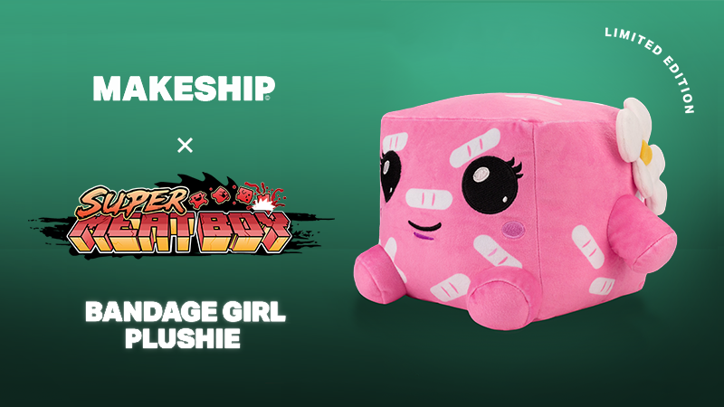 Super Meat Boy Forever - Limited Edition Bandage Girl Plush Now ...