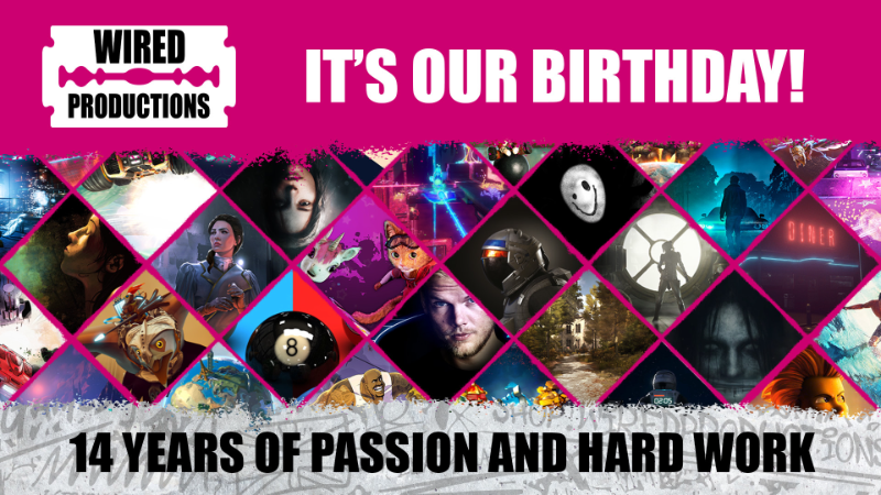 Wired Productions - WIRED TURNS 14! - Steam News
