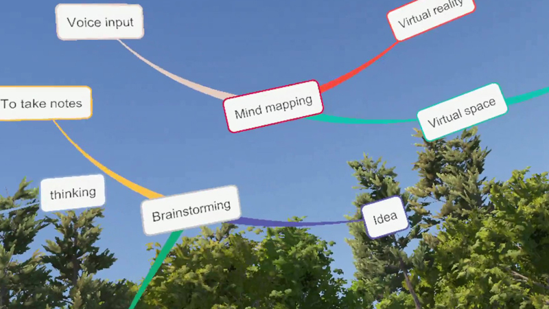 Mind Map VR / マインドマップVR - Multiplayer function will be added in Update ...