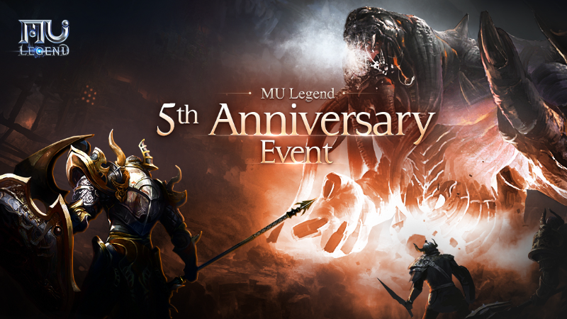 Steam :: MU Legend :: MU Legend : 5th Anniversary Events
