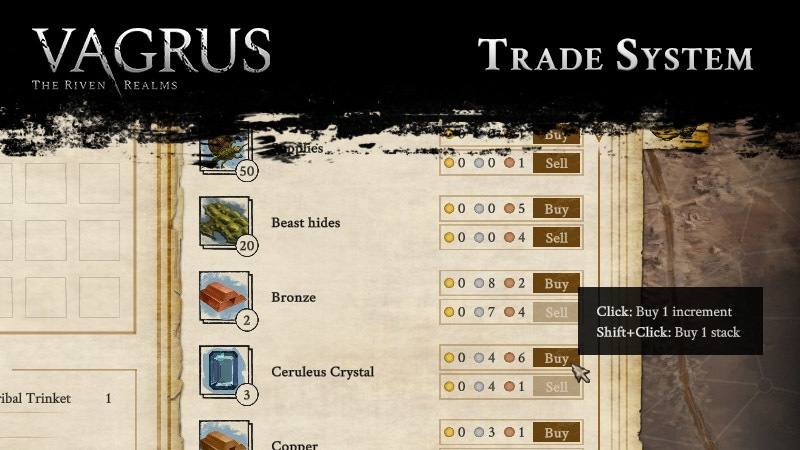 Vagrus - The Riven Realms - Devlog #23 | Trade System (Game Design Post ...