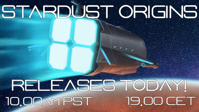 Stardust Origins - Releases today! - Steam News