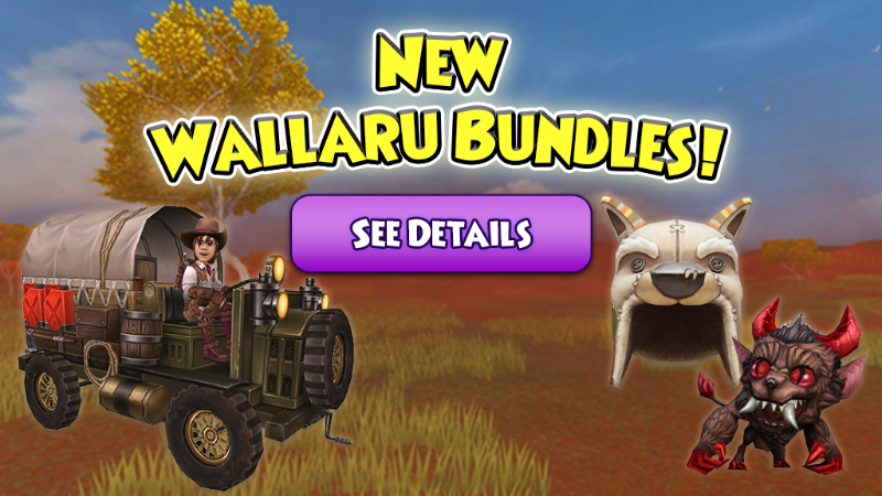 Wizard101 - New Wallaru Bundles! - Steam News
