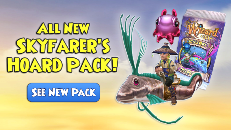 Wizard101 - All New Skyfarer's Hoard Pack! - Steam News