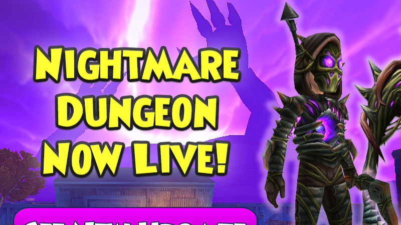 Wizard101 - Nightmare Dungeon Now Live! - Steam News