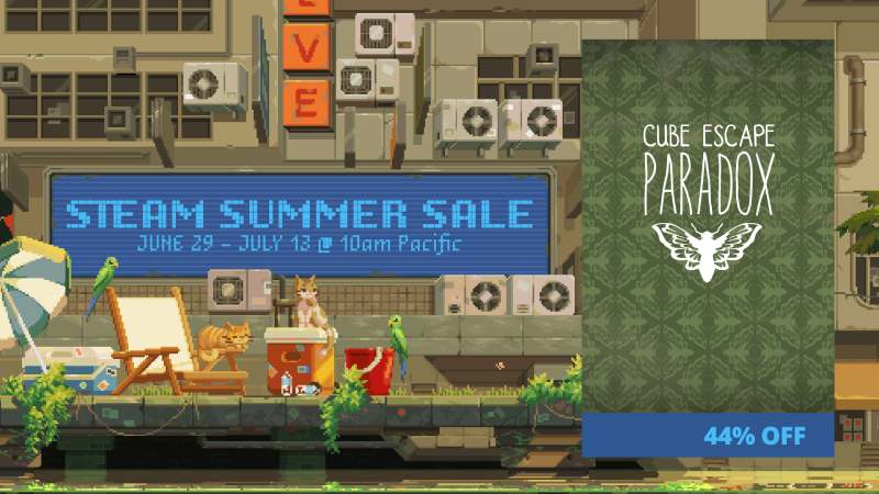 Cube Escape: Paradox - Cube Escape: Paradox Ch.2 takes part in the ...