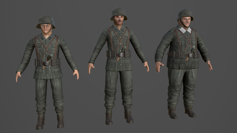 Steel Division 2 - Men of Steel: New infantry models #2 - Steam News