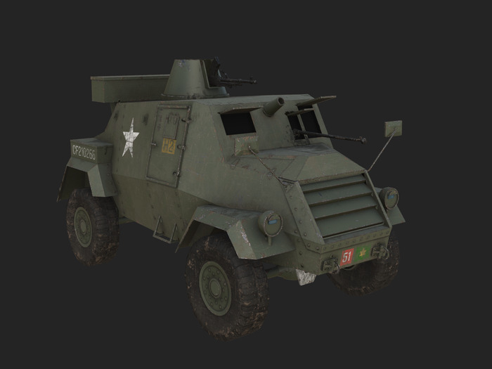 OTTER LIGHT RECONNAISSANCE ARMORED CAR