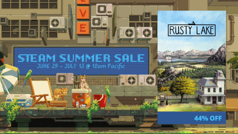 Rusty Lake - 🌞 All Rusty Lake Premium Games are 44% OFF in the Steam ...