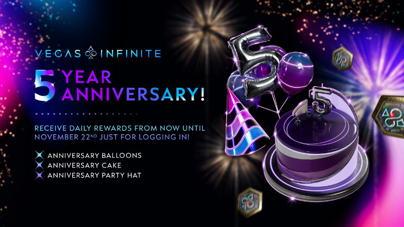 Vegas Infinite by PokerStars - Vegas Infinite 5 Year Anniversary! 🎂 ...