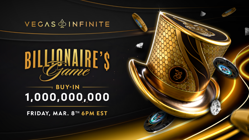 Vegas Infinite by PokerStars - Billionaire's Game Livestream! - Steam News