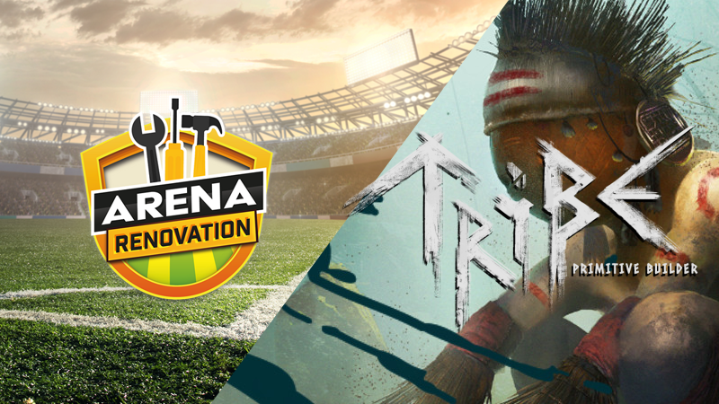 Arena Renovation - Tribe: Primitive Builder premiere - Steam News