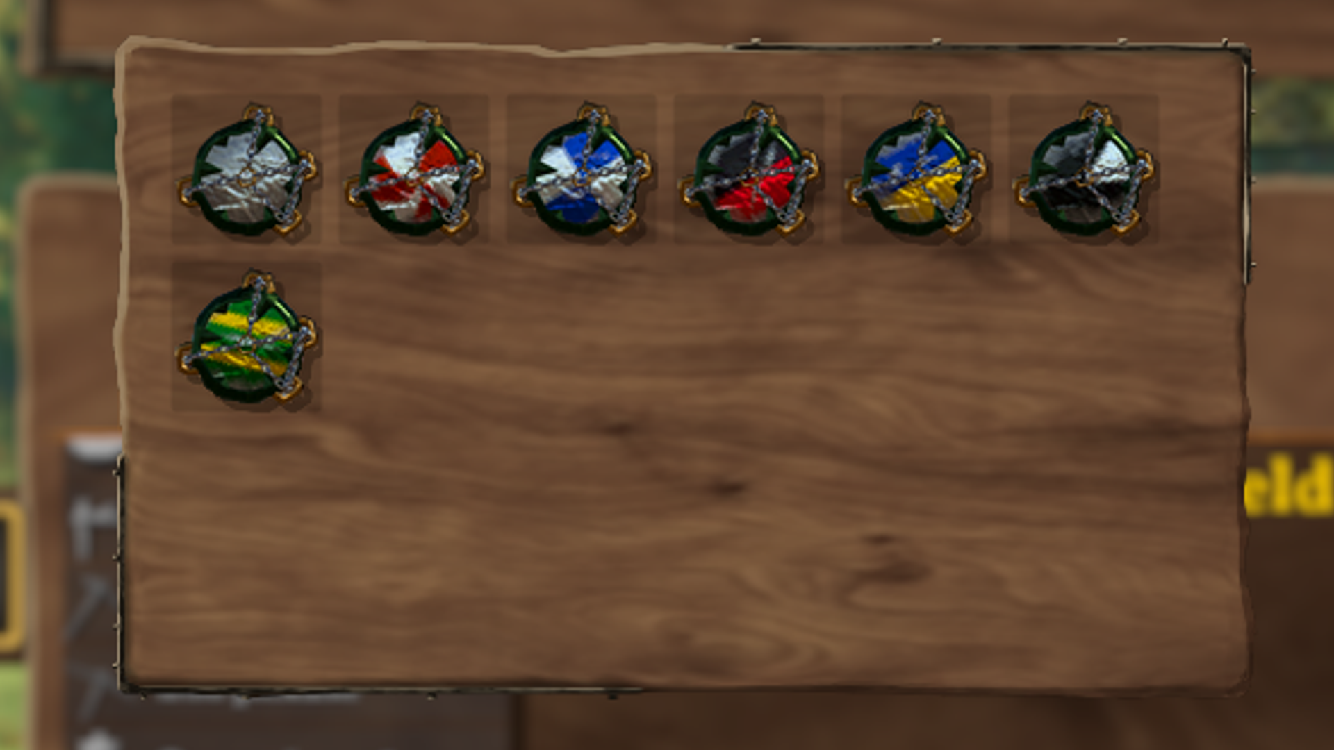 Some of the new shields come in several different styles. Stand out ...