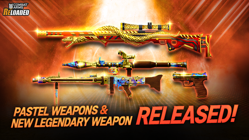 Combat Arms: Reloaded - [NOW AVAILABLE] Gold Snake M24 & Pastel Weapon ...