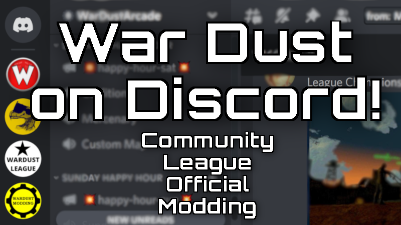 War Dust VR: 32v32 Battlefields - War Dust is Better With Discord! War ...