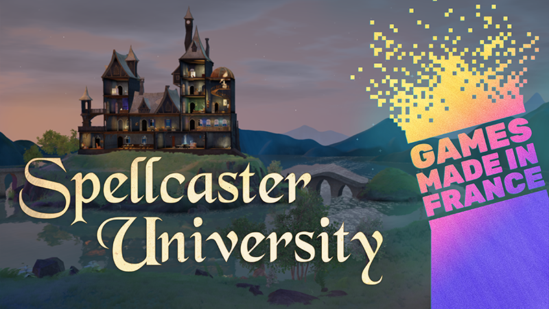 Spellcaster University - Stream - Games made in France event - Steam News