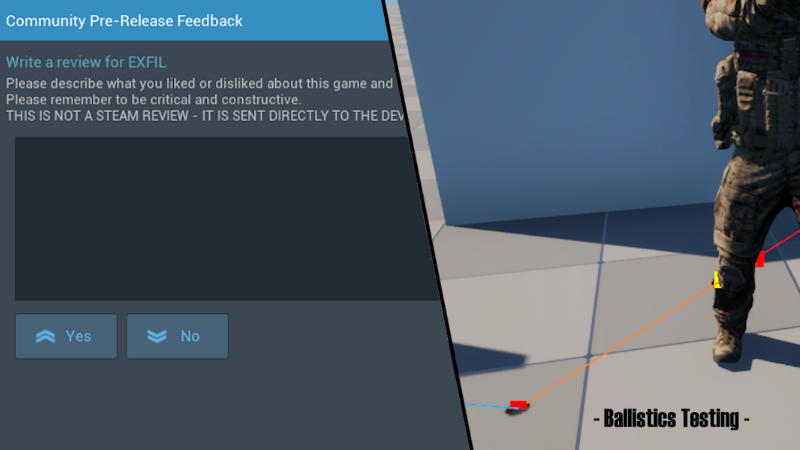 EXFIL - Final Stability testing underway! - Steam News
