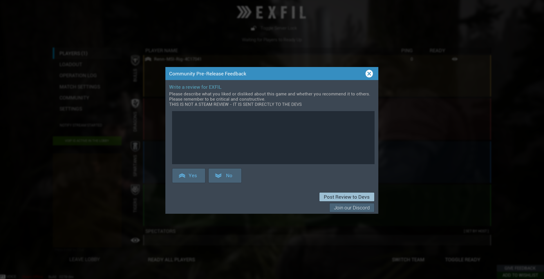 Steam Community :: Exfil