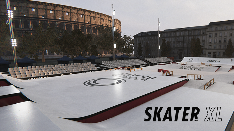 Skater XL - The Ultimate Skateboarding Game - World Skate Rome Map ...
