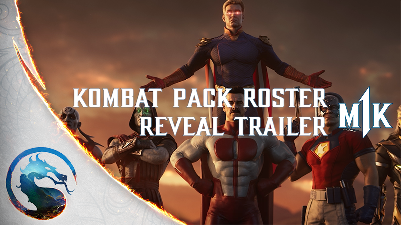 WB Games - MK1 - Official Kombat Pack Roster Reveal Trailer! - Steam News