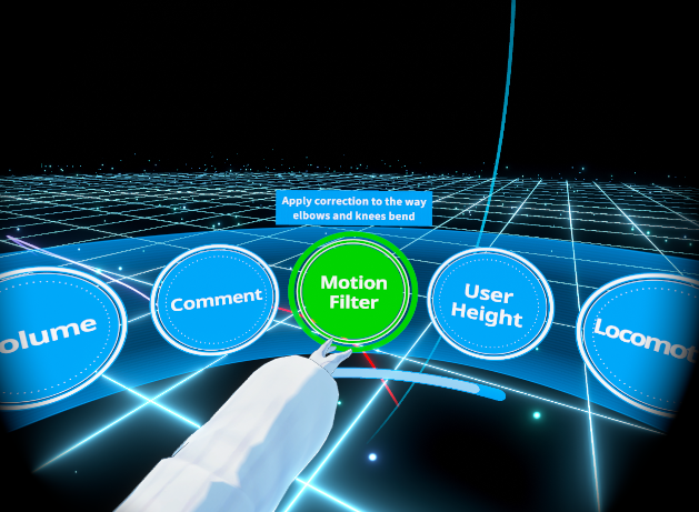 Can be enabled from [System] > [Motion Filter]