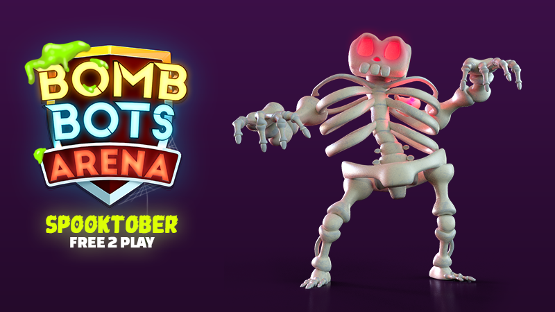Bomb Bots Arena - SP00KTOBER is haunting Bomb Bots Arena! - Steam News