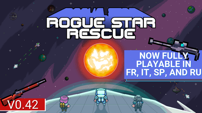 Rogue Star Rescue - V0.42 Major Update - Steam News