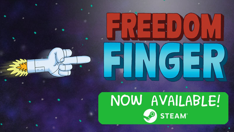 Freedom Finger - Freedom Finger is OUT NOW! - Steam News