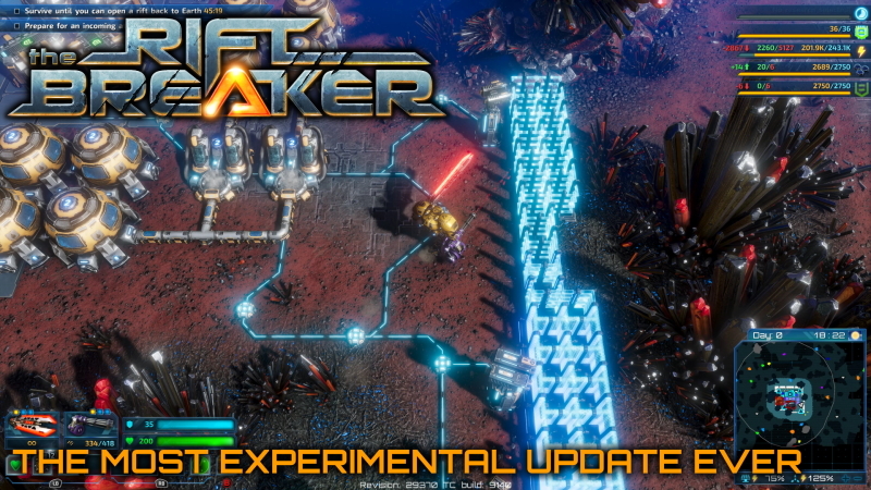 The Riftbreaker - The Most Experimental Update Ever - Steam News