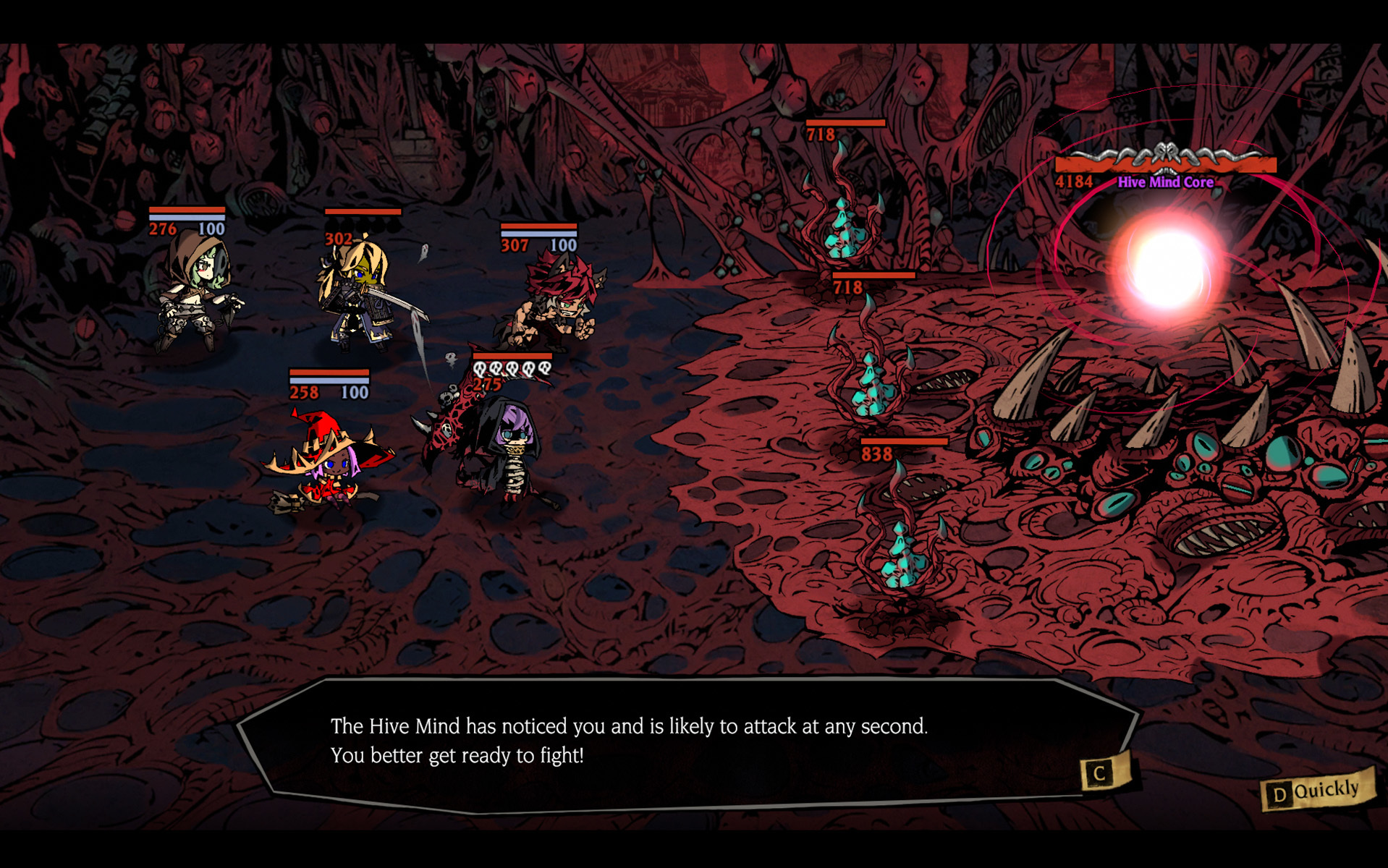 Hive Mind and Flying Blob