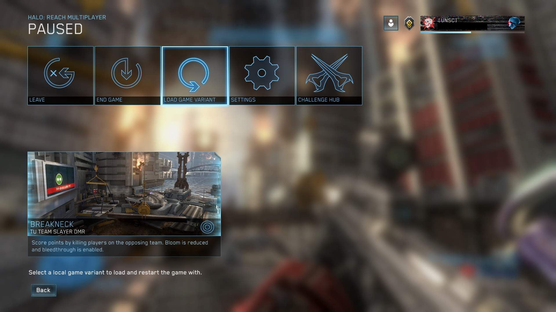 The new “hot reload” button for loading variants exported by MegaloEdit ...