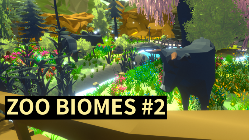 ZooKeeper - Devlog #12: Zoo Biomes #2 - Steam News