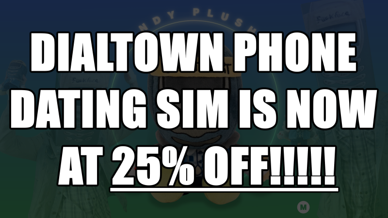 Dialtown: Phone Dating Sim - 25% OFF! (UNTIL THE 14TH OF NOVEMBER ...