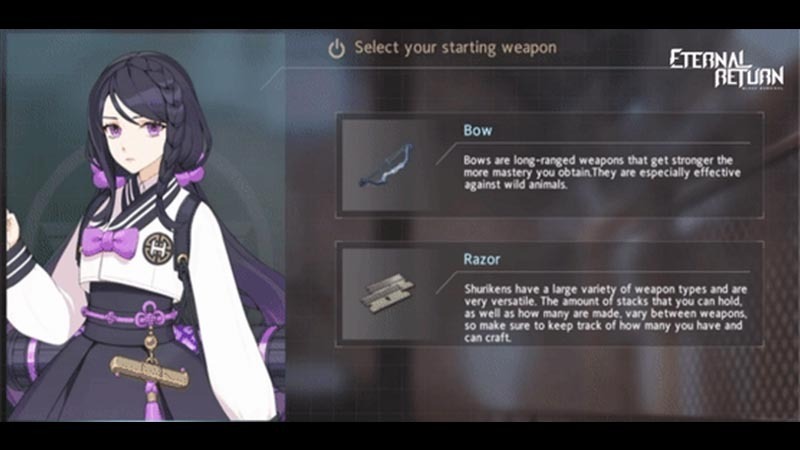 Steam :: Eternal Return :: Hyejin using Shurikens? Sure I can!