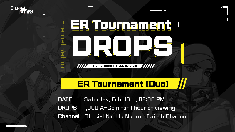 Eternal Return - Official ER Tournaments Begin! - Steam News