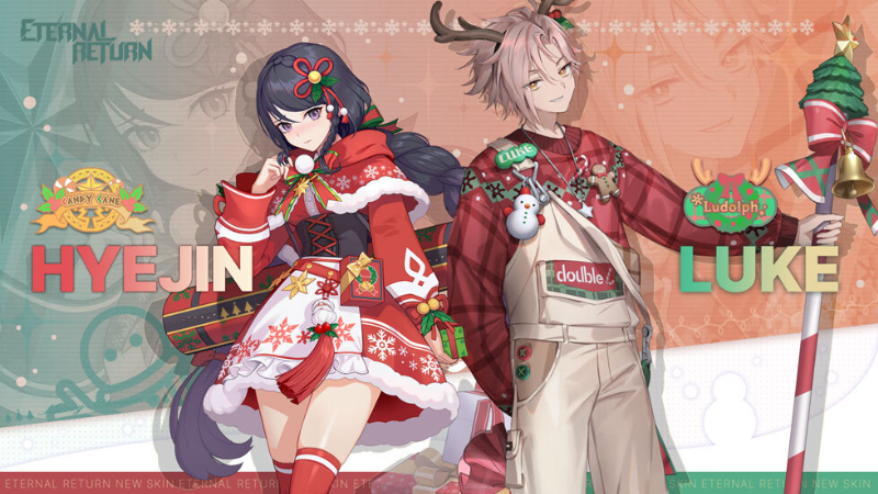 Eternal Return - [New Skins] Candy Cane Hyejin & Ludolph - Steam News