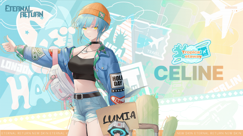 Eternal Return - [New Skin] Tropical Getaway Celine Preview - Steam News
