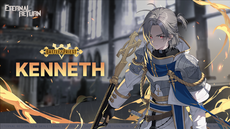 Steam :: Eternal Return :: [New Skin] Battle Priest Kenneth Preview