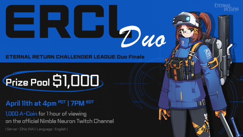 Eternal Return - Eternal Return Challenger League - Duo FINALS - Steam News
