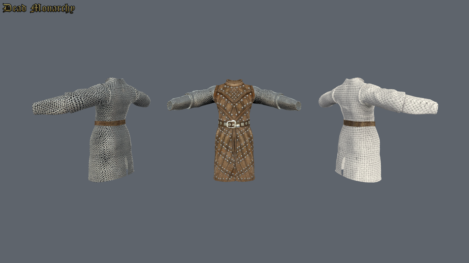 For example, here you have 3 different tabards.