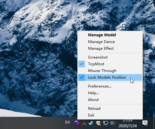 Desktop Magic Engine - Fix the models move up/down problem when locking ...