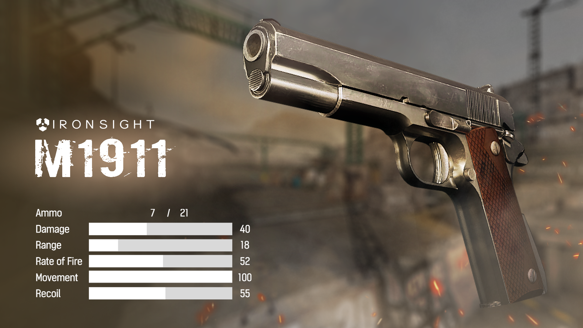 The M1911, with it's deep history and tradition, has been added as a ...