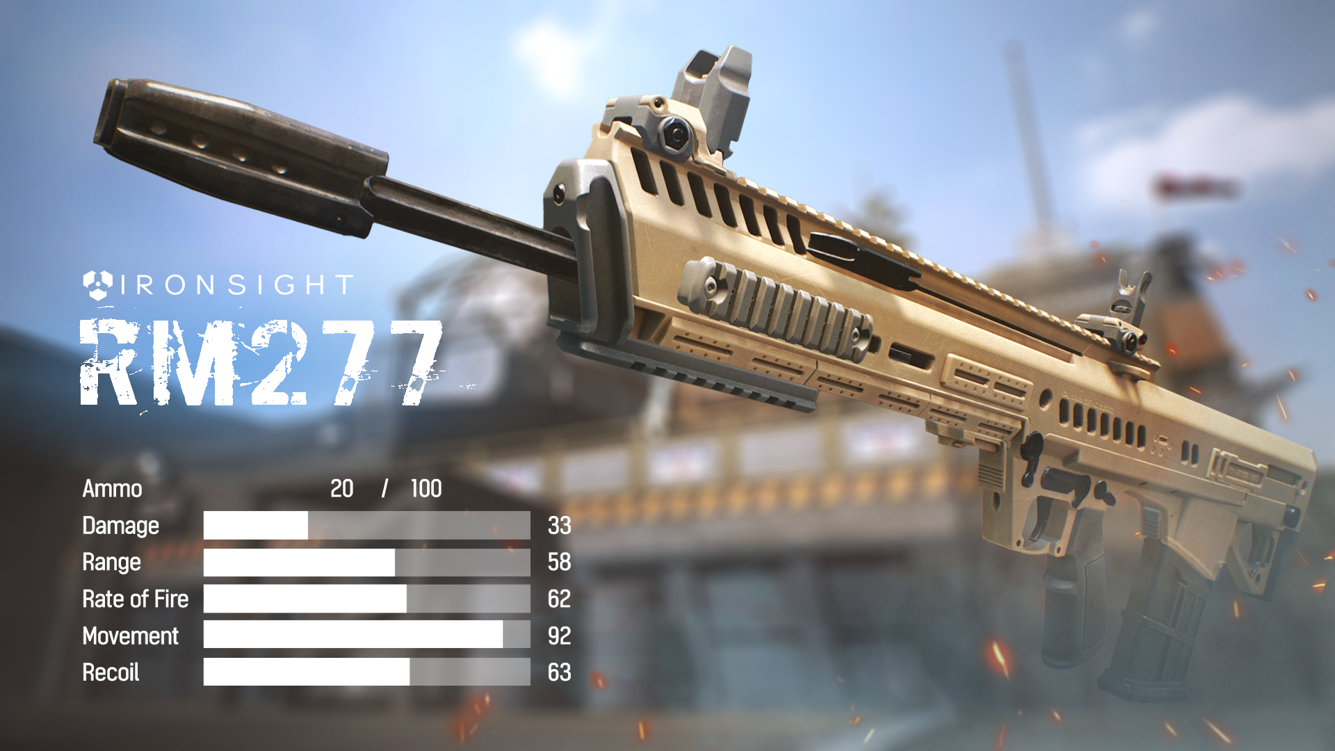 Featuring a bullpup design with a compact structure, the RM277 boasts a ...