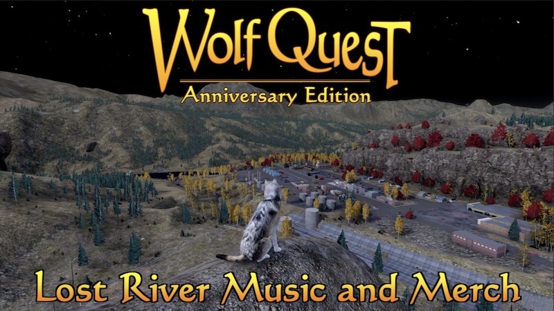 WolfQuest: Anniversary Edition - Lost River Music and Merch - Steam News
